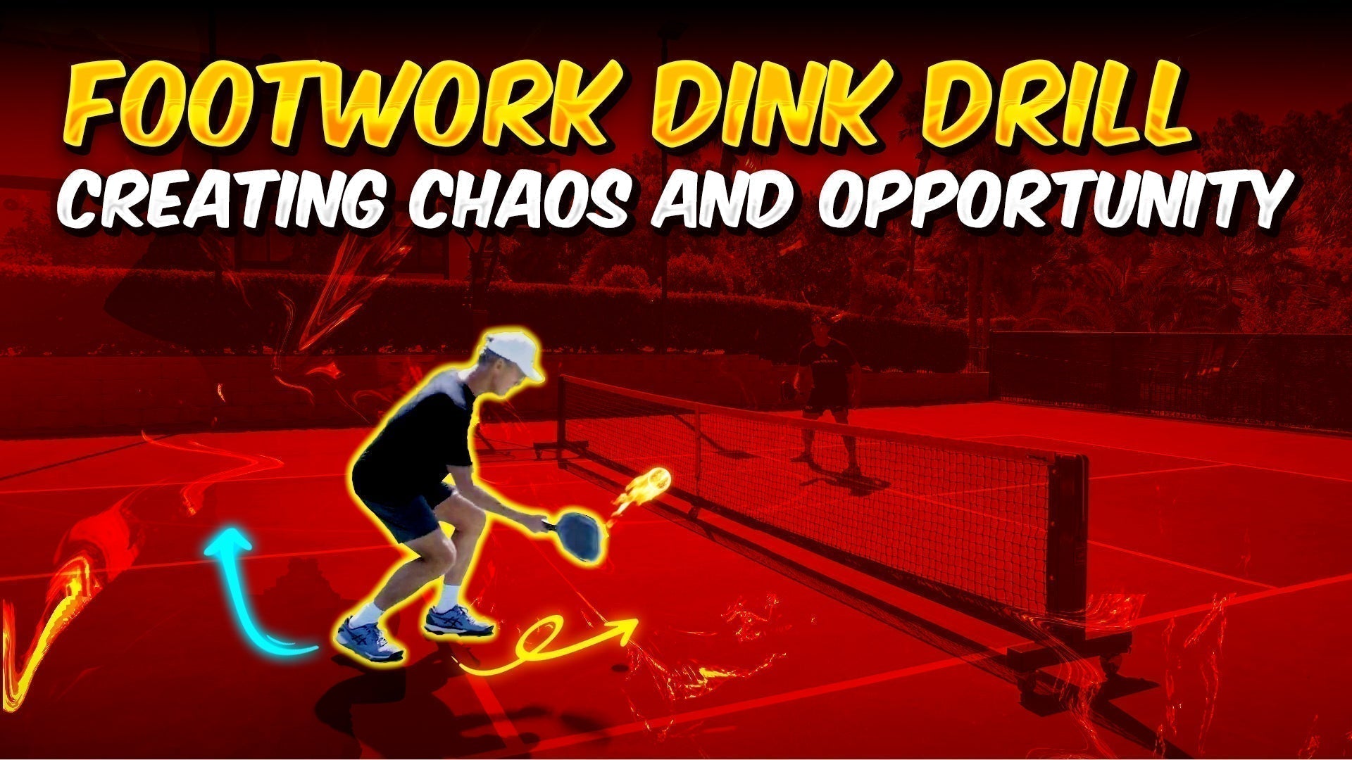 Drill 03 - Secret Footwork Trick to Master Dink Patterns in Pickleball ...